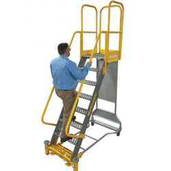 Warehouse Ladders | Rolling Platforms | Industrial Products