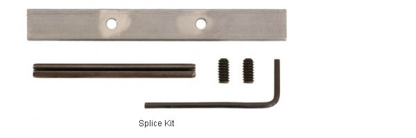 Quiet Glide Rolling Library Ladder Kit w/ Ladder, Satin Brass