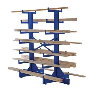 Steel Metal Bar Racks for Storage - Vertical & Horizontal