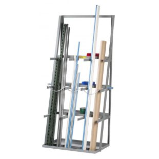 Steel Metal Bar Racks for Storage - Vertical & Horizontal