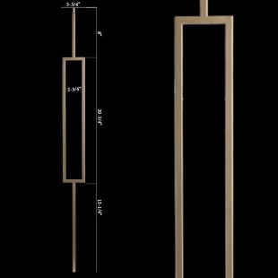 Dorado Gold Stair Balusters | Indoor Stair Balusters