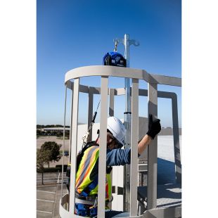 Ladder Safety Cage | Vertical Bolt-On Ladder Protection Cage