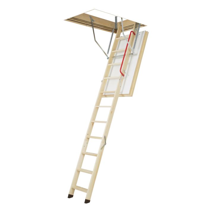 Fakro LWT Series Super Thermo Insulated Wood Attic Ladders - 300 lb ...