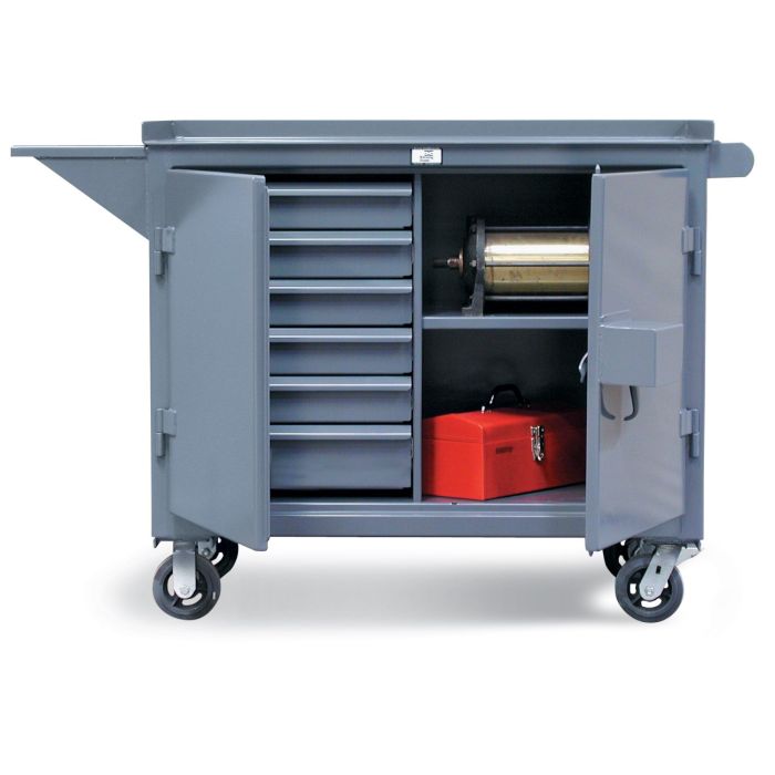 Strong Hold Maintenance Carts With Lock Guard
