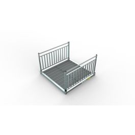 EZ-ACCESS P3G SPFEM55VP PATHWAY® 3G 5' x 5' Expanded Metal Platform ...