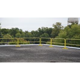 Garlock Railguard 200 Safety Rail | Non-Penetrating Railing