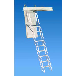Rainbow Prestige Telescoping Scissor Attic Ladder Stairs