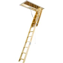 Werner Wooden Attic Ladder | Werner Attic Stairs - 250 lbs.