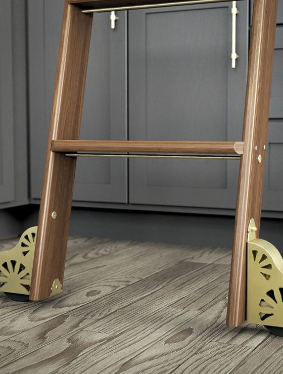 Find a modern rolling library ladder in the Alta Rolling Library Ladder ...