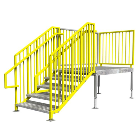 Portable Temporary Stairs for Construction, Mobile Homes & More